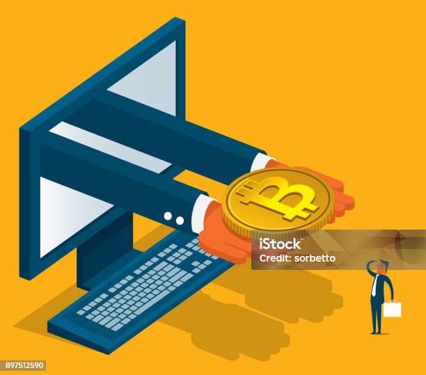 Bitcoin선택바탕 화면골드 코인 개발에 대한 스톡 벡터 아트 및 기타 이미지 개발 경쟁 구매 Istock