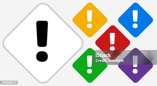 Ausrufezeichen Farbe Diamant Vektor Icon Stock Vektor Art und mehr ... Ausrufezeichen Farbe Diamant Vektor Icon Stock Vektor Art und mehr ...