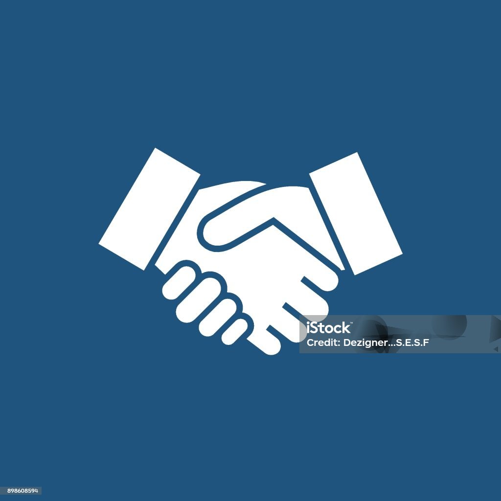 Handshake Sign Handshake Icon Simple Vector Illustration Deal Or ... Handshake Sign Handshake Icon Simple Vector Illustration Deal Or ...