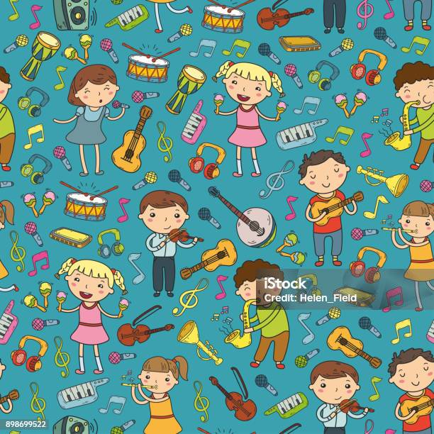 Sekolah Musik Untuk Anakanak Vector Ilustrasi Anakanak Menyanyikan Lagu ... Sekolah Musik Untuk Anakanak Vector Ilustrasi Anakanak Menyanyikan Lagu ...