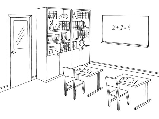 Simple Classroom Drawing