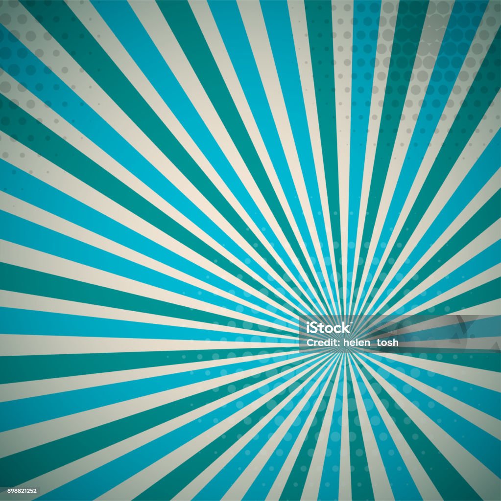 Lichtenstein Pop Art Comics Book Background Stock Illustration