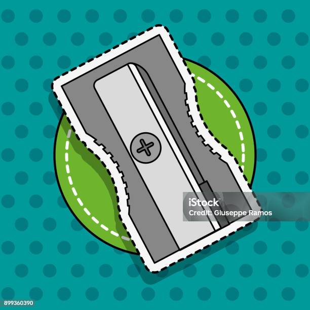 Penajam Alat Sekolah Pendidikan Patch Stiker Ilustrasi Stok - Unduh ... Penajam Alat Sekolah Pendidikan Patch Stiker Ilustrasi Stok - Unduh ...