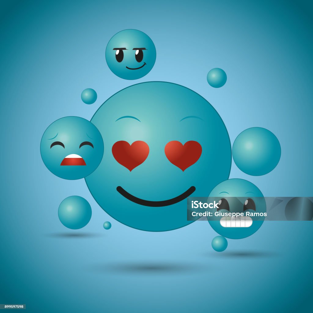 Social Media Emoticon Design Stock Illustration Download Image Now