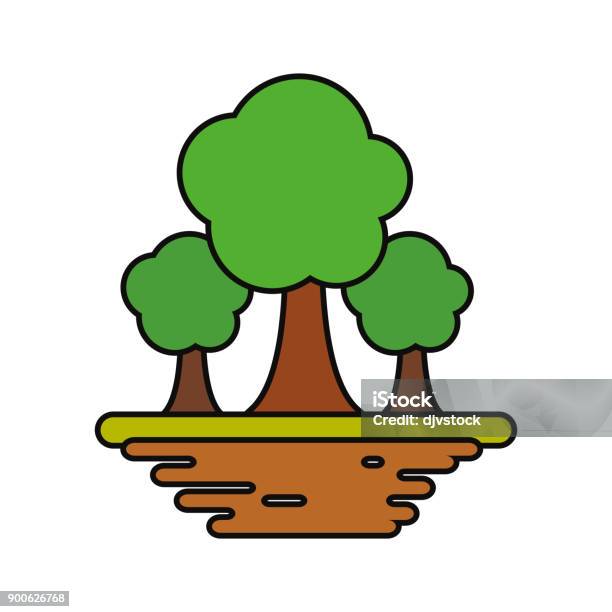 Pohon Gambar Simbol Alam Ilustrasi Stok Unduh Gambar Sekarang Alam