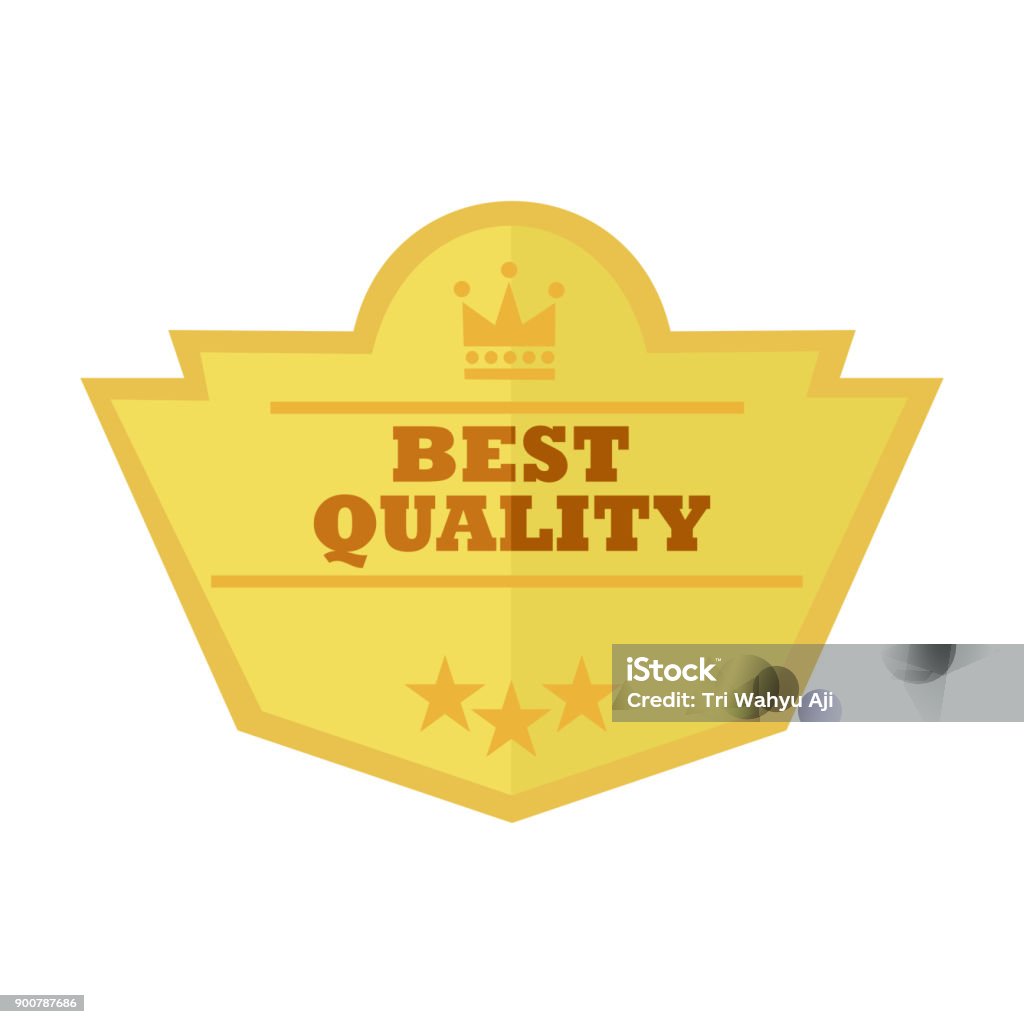 Kualitas Terbaik Emas Custom Shape Vintage Lencana Vektor Ilustrasi ... Kualitas Terbaik Emas Custom Shape Vintage Lencana Vektor Ilustrasi ...