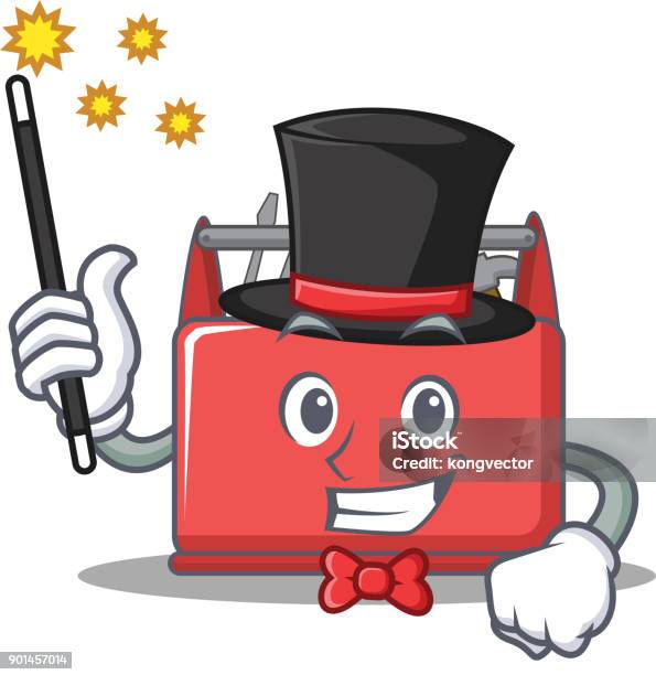 Magician Tool Box Character Cartoon Stock Illustration - Download Image ... Magician Tool Box Character Cartoon Stock Illustration - Download Image ...