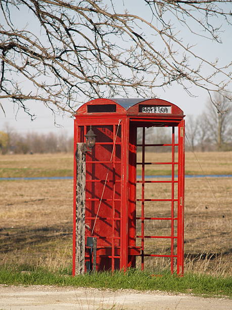 Free Stock Photo of Red Phone Booth on Roadside | Download Free Images ...