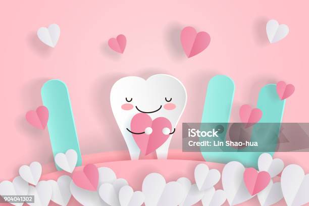 Cute Cartoon Tooth Stock Illustration Download Image Now Dental