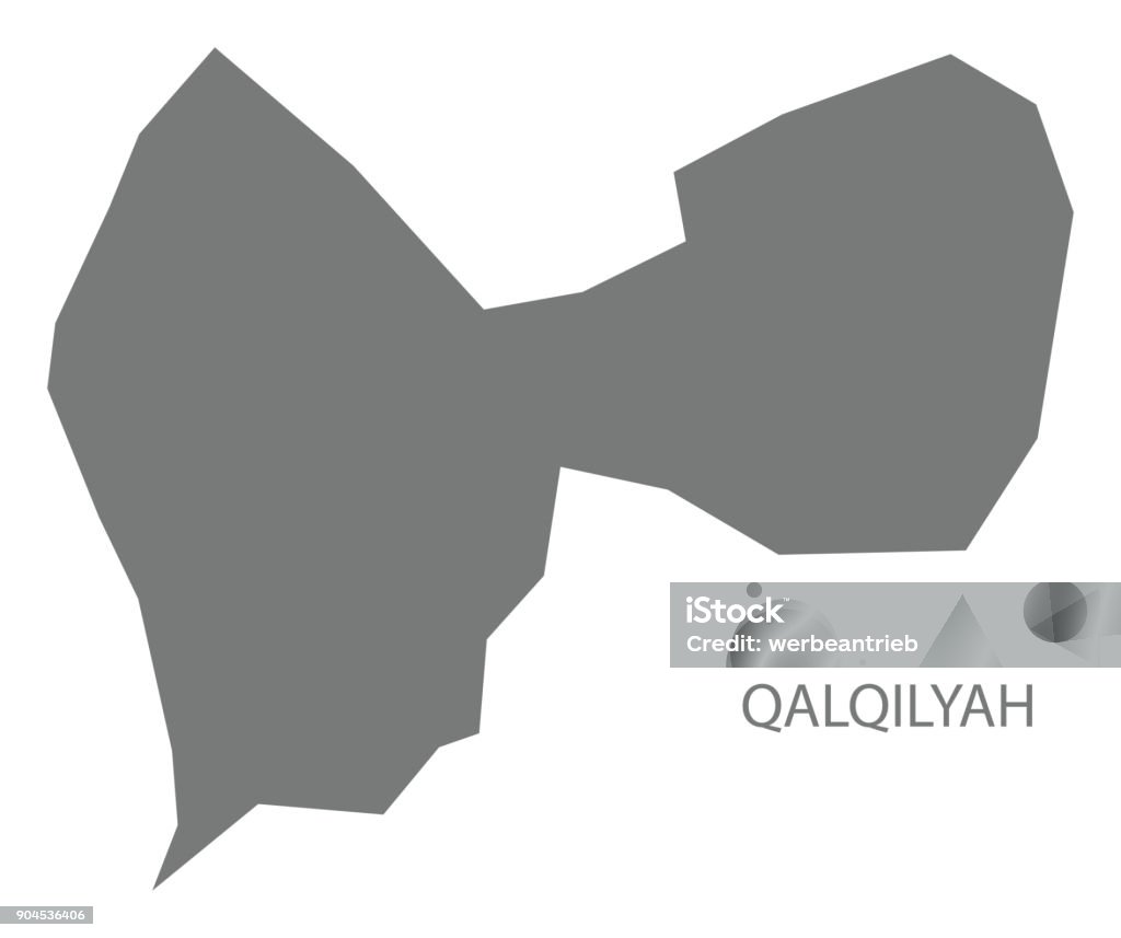 Qalqilyah 圖巴勒斯坦灰色插圖剪影形狀向量圖形及更多住宅區圖片 住宅區 側影 卡爾齊亞 Istock
