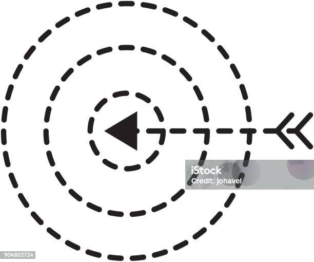 Target Arrow Marketing Business Strategy Stock Illustration - Download ... Target Arrow Marketing Business Strategy Stock Illustration - Download ...