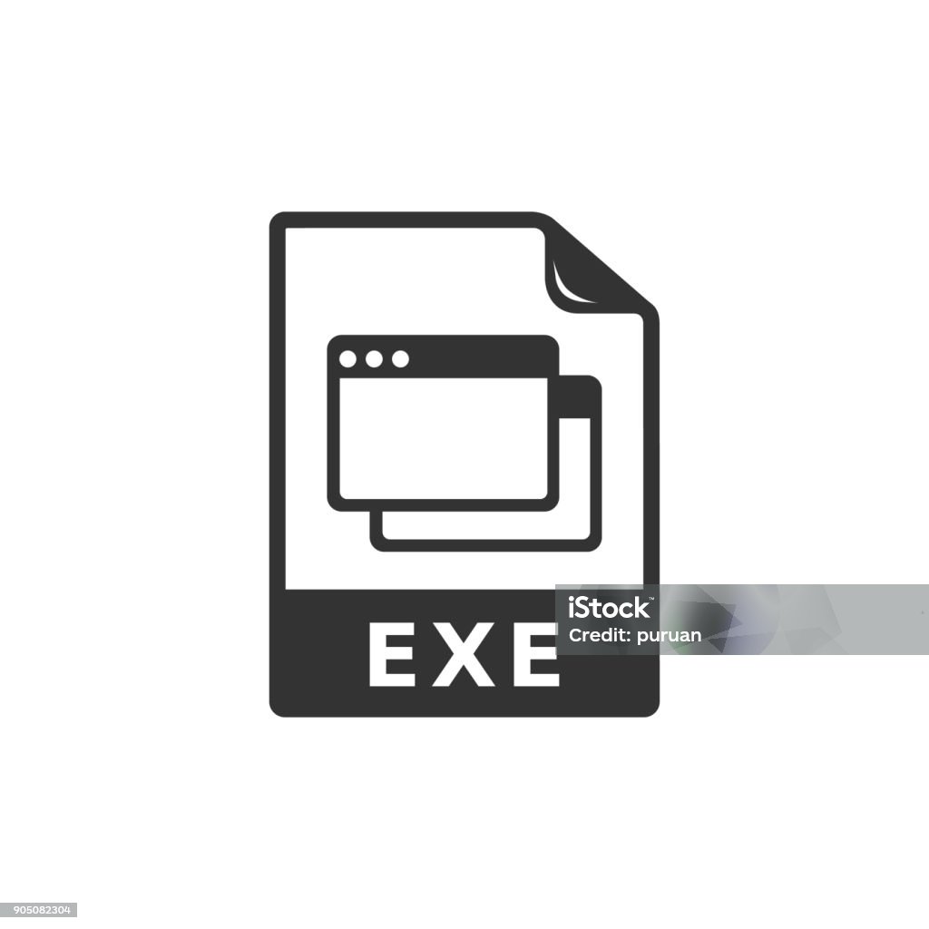 Bw Icon Executable File Format Stock Illustration - Download Image Now ... Bw Icon Executable File Format Stock Illustration - Download Image Now ...