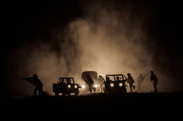 180+ Army Truck Silhouette Stock Photos, Pictures & Royalty-Free Images ... 180+ Army Truck Silhouette Stock Photos, Pictures & Royalty-Free Images ...