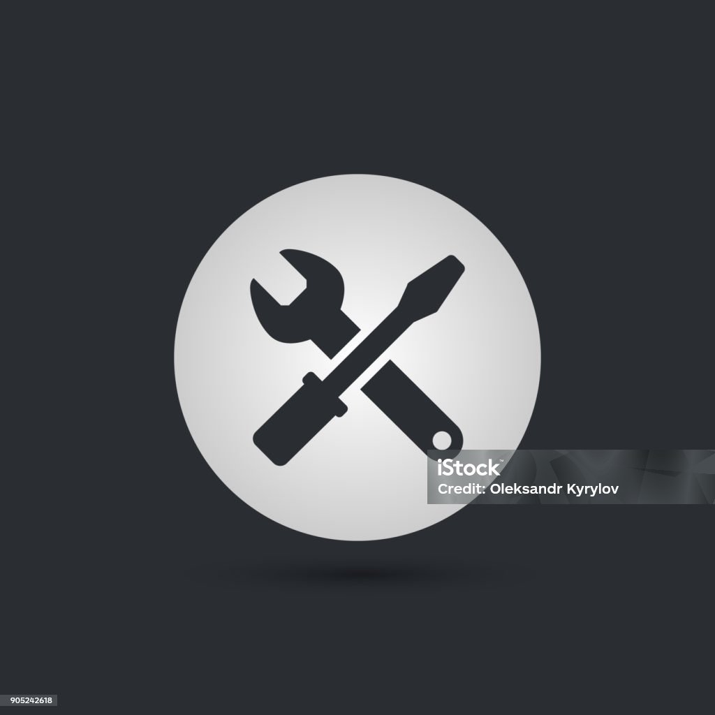 Werkzeugsymbol Im Kreisvektorillustration Stock Vektor Art und mehr ... Werkzeugsymbol Im Kreisvektorillustration Stock Vektor Art und mehr ...