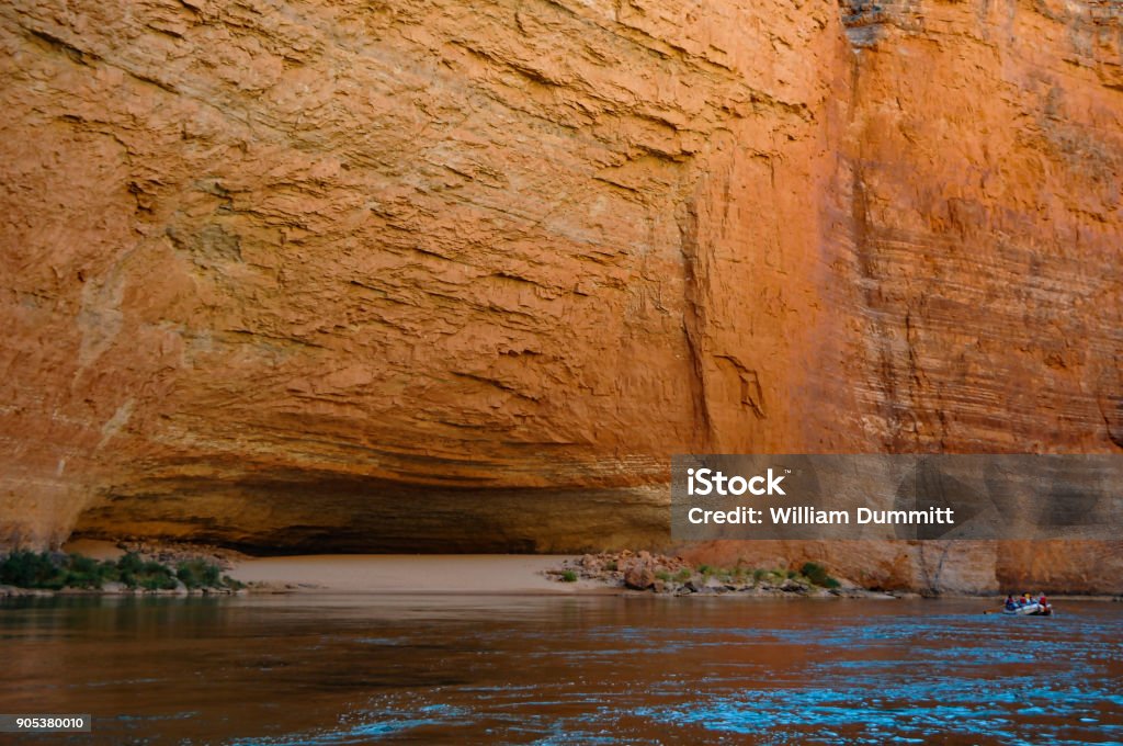 Redwall Cavern Along The Colorado River In Grand Canyon National Park