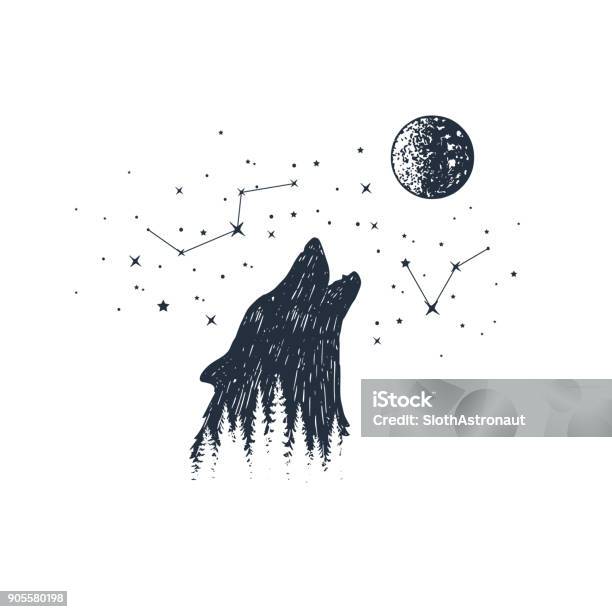 Main Animaux Dessiné Et Illustrations Vectorielles Constellation ... Main Animaux Dessiné Et Illustrations Vectorielles Constellation ...