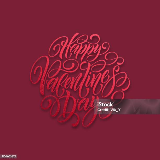 Desain Template Tata Letak Berkilau Meriah Glitter Lettering Happy