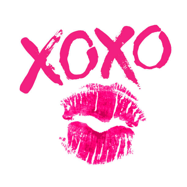 20 Sloppy Kiss Cards Stock Illustrations Royalty Free Vector Graphics