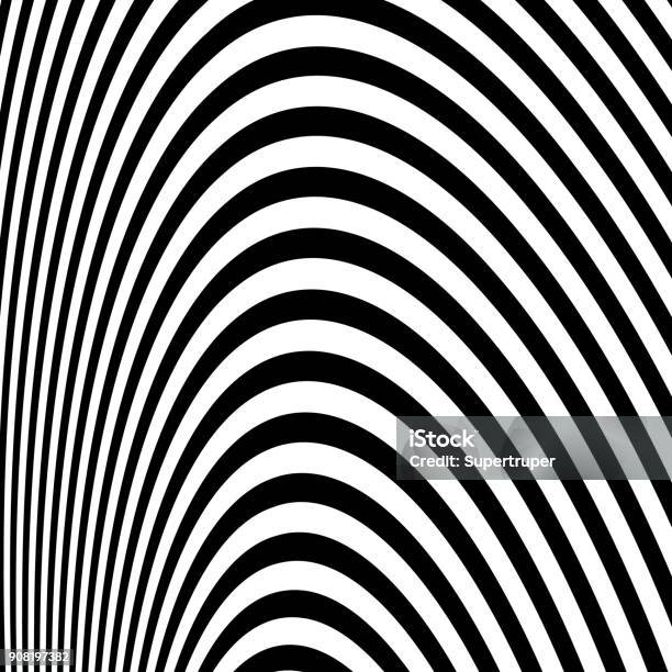 抽象的な黒と白のモダンな縞模様の背景 アイデアのベクターアート素材や画像を多数ご用意 アイデア イラストレーション シマウマ