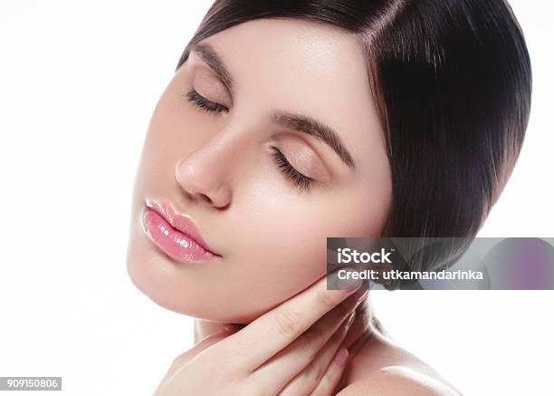 Orangorang Wanita Cantik Menghadapi Potret Model Spa Cantik Gadis