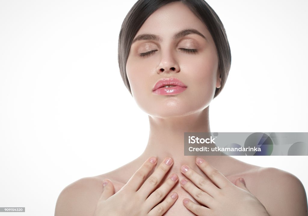 Orangorang Wanita Cantik Menghadapi Potret Model Spa Cantik Gadis