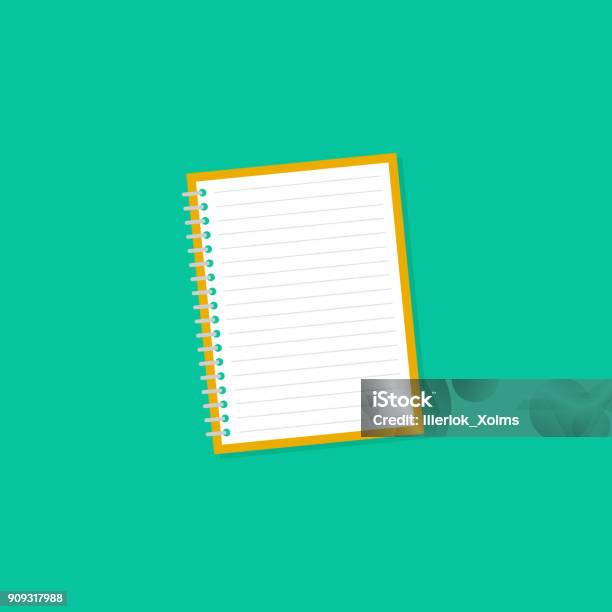 Notebook Dengan Pengikat Spiral Notepad Terbuka Kosong Dengan Garis ... Notebook Dengan Pengikat Spiral Notepad Terbuka Kosong Dengan Garis ...