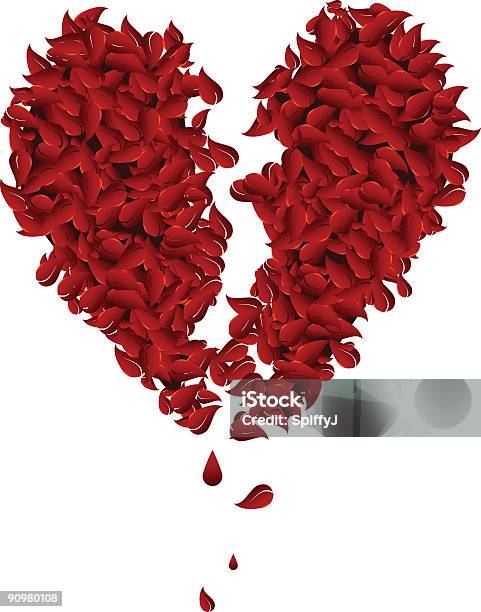 Its 초과 하트 모양에 대한 스톡 벡터 아트 및 기타 이미지 하트 모양 깨짐 부서짐 Istock