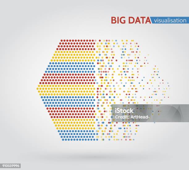 Algoritma Pembelajaran Mesin Big Data Abstrak Ilustrasi Stok Unduh