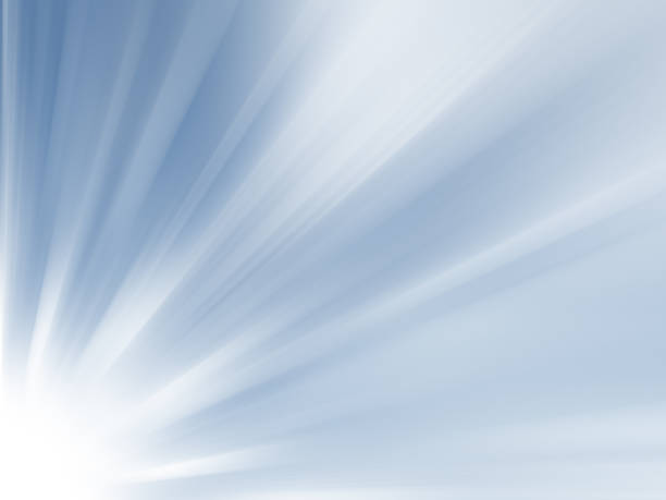 Free picture: Graphic illustration of backlight sunrays in forest