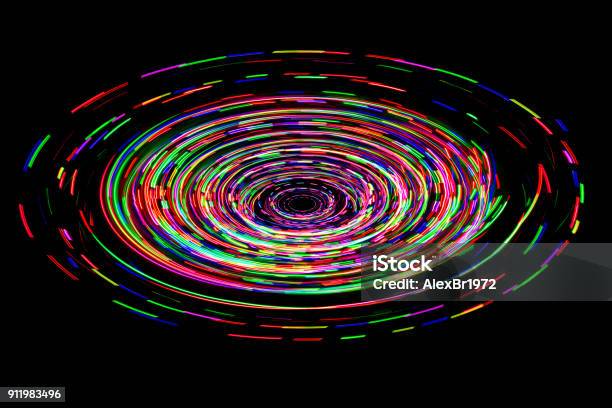 Led 조명 산책로 소용돌이 Led 조명에 대한 스톡 사진 및 기타 이미지 Led 조명 개념 개념과 주제 Istock