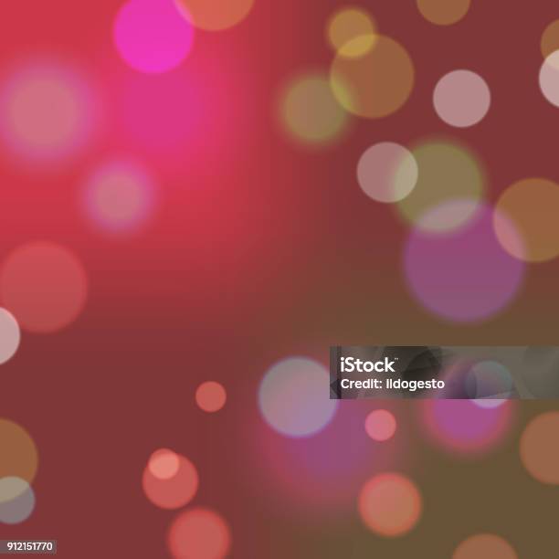 Bokeh Defocused 조명 축제 배경 0명에 대한 스톡 벡터 아트 및 기타 이미지 0명 공란 디자인 Istock