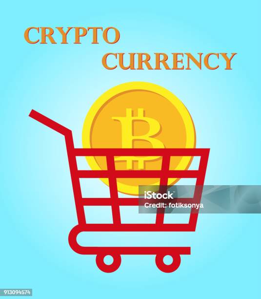 Blockchain Cryptocurrency 및 Bitcoin 벡터 개념입니다 프로세스 트랜잭션 Cryptocurrency의