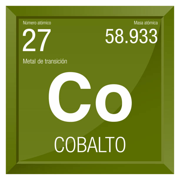 Imagen de Símbolo del cobalto, cobalto en lengua española - elemento ... Imagen de Símbolo del cobalto, cobalto en lengua española - elemento ...