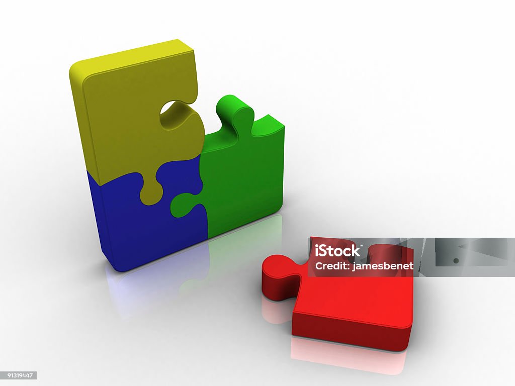 4 평하 백색과 낱말퍼즐 3d 0명에 대한 스톡 사진 및 기타 이미지 0명 3차원 형태 개성 개념 Istock