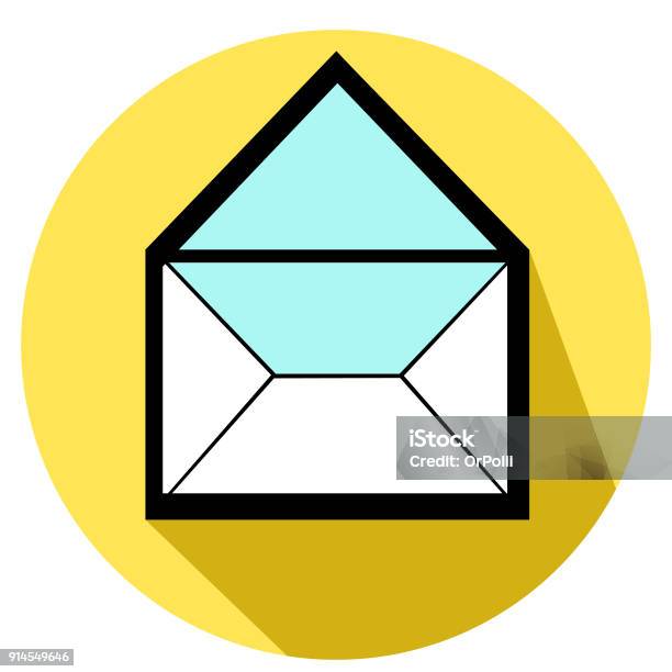 Le Symbole De Licône Enveloppe Illustration Vectorielle Vecteurs Libres