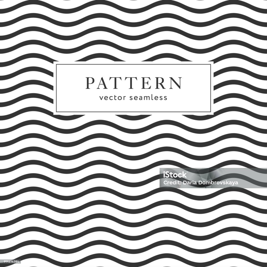 Gelombang Geometris Pola Mulus Ilustrasi Stok Unduh Gambar Sekarang