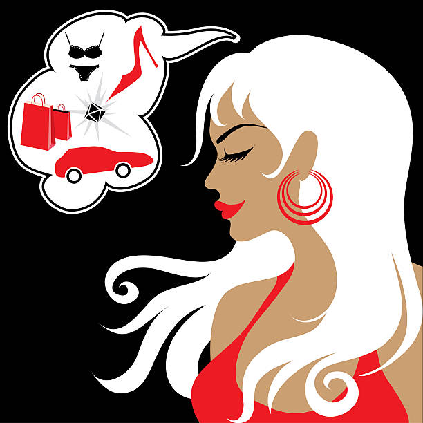 30 Gold Digger Stereotype Stock Illustrations Royalty Free Vector