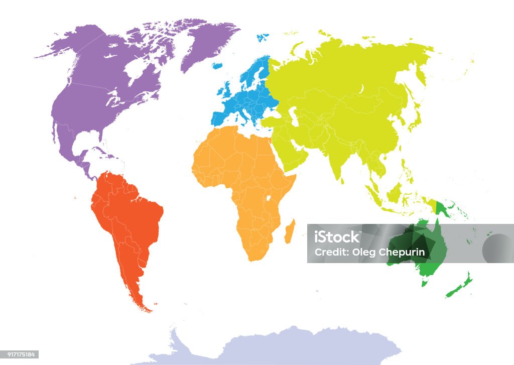 Vector High Detailed World Map Stock Illustration - Download Image Now ... Vector High Detailed World Map Stock Illustration - Download Image Now ...