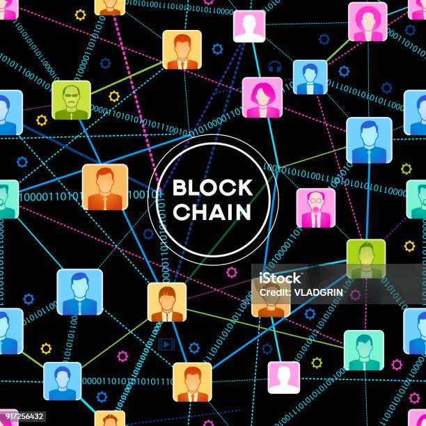 Blockchain Cryptocurrency 템플릿입니다 가상현실에 대한 스톡 벡터 아트 및 기타 이미지 가상현실 개념