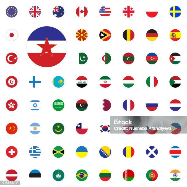Yugoslavia Ikon Bendera Bulat Round World Flags Vector Ilustrasi Ikon ... Yugoslavia Ikon Bendera Bulat Round World Flags Vector Ilustrasi Ikon ...