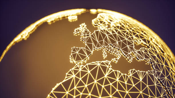 Free Stock Photo of Connection Links Background Means Global ...