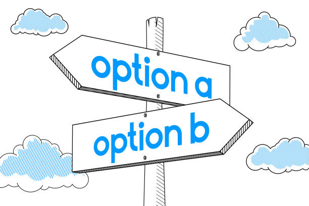 70+ Option A And Option B Signpost Stock Photos, Pictures & Royalty ... 70+ Option A And Option B Signpost Stock Photos, Pictures & Royalty ...