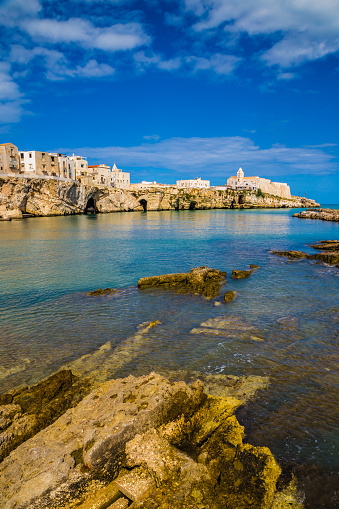 Vieste Gargano 반도 풀리아 지역 이탈리아 0명에 대한 스톡 사진 및 기타 이미지 0명 가르가노 가파른