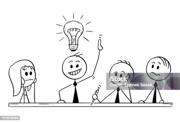 Kartun Pertemuan Tim Bisnis Dan Brainstorming Ilustrasi Stok - Unduh ... Kartun Pertemuan Tim Bisnis Dan Brainstorming Ilustrasi Stok - Unduh ...