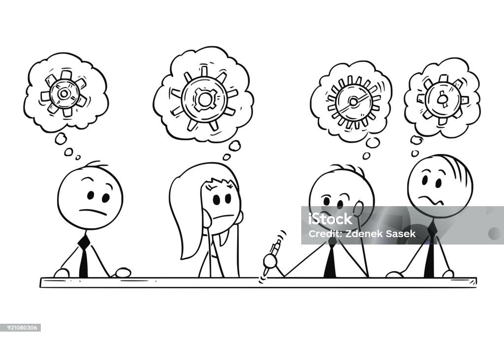 Kartun Pertemuan Tim Bisnis Dan Brainstorming Ilustrasi Stok - Unduh ... Kartun Pertemuan Tim Bisnis Dan Brainstorming Ilustrasi Stok - Unduh ...