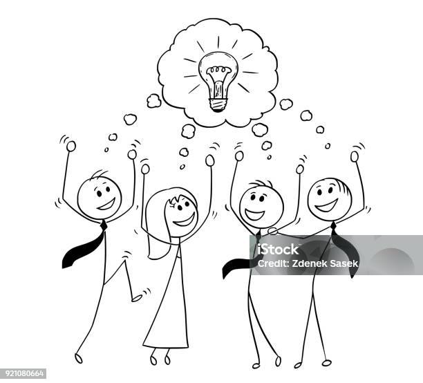 Kartun Tim Bisnis Merayakan Sukses Brainstorming Ilustrasi Stok - Unduh ... Kartun Tim Bisnis Merayakan Sukses Brainstorming Ilustrasi Stok - Unduh ...