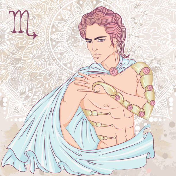 120 Man Scorpio Stock Illustrations Royalty Free Vector Graphics