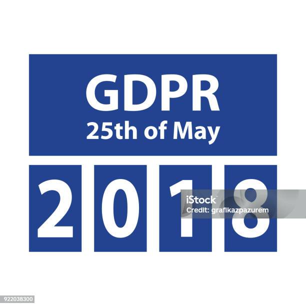 Gdpr 일반 데이터 보호 규제 벡터 일러스트 레이 션 5월에 대한 스톡 벡터 아트 및 기타 이미지 5월 규칙 금고 보안