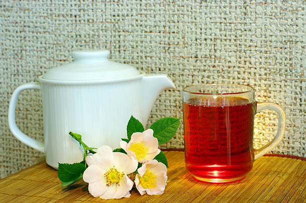 Tiny teapot and rose | Free Stock Image - Barnimages