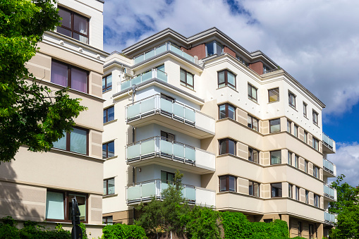 Gdynia 폴란드의 중심에서 새로운 현대 아파트 건물 0명에 대한 스톡 사진 및 기타 이미지 0명 Tri City